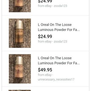 L'Oreal | Makeup | Discontinued Loose Illuminator 4 Face Body | Poshmark